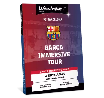 Cofre Regalo FC Barcelona - 1 Partido en Duo | Wonderbox Connect