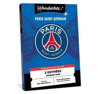 Coffret Cadeau PSG - Match et Séjour en Duo | Wonderbox Connect