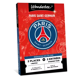 Coffret Cadeau PSG - Match et Séjour en Duo | Wonderbox Connect