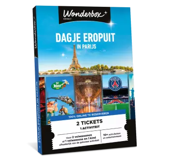 Al onze boxen | Wonderbox Connect ticketcadeaubox
