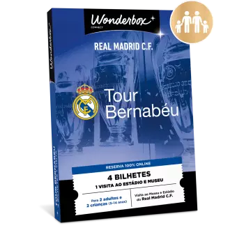Todos os packs | Box presente com bilhetes Wonderbox Connect