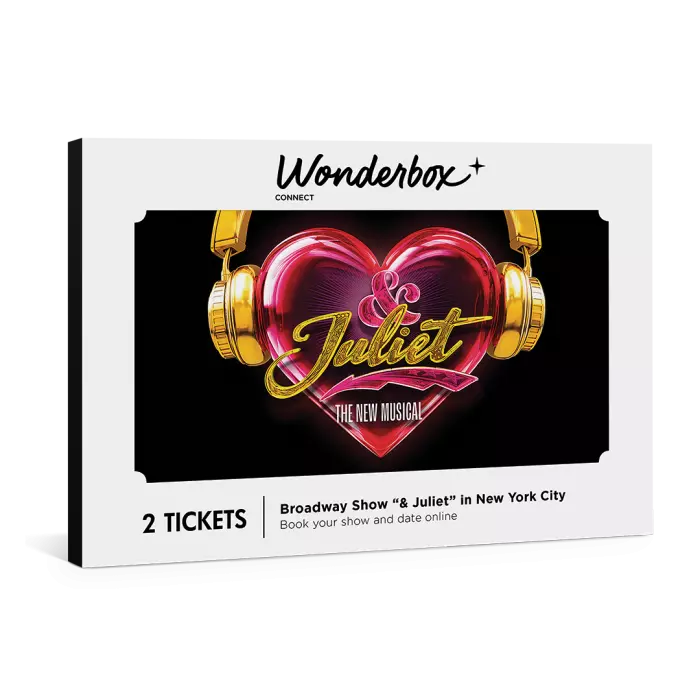 & Juliet Broadway Gift Box – 2 Tickets to the Hit Musical | Wonderbox ...