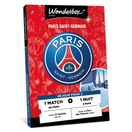Coffret Cadeau Paris Saint Germain - Match et Séjour en Duo | Wonderbox ...