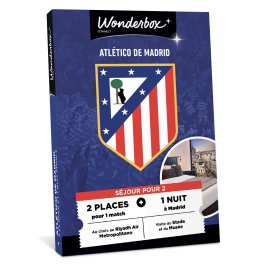 Coffret Cadeau Atletico de Madrid - Match et Séjour en Duo | Wonderbox ...