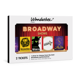 Broadway Multi Gift Box – 2 Tickets to a Broadway Show of Your Choice ...